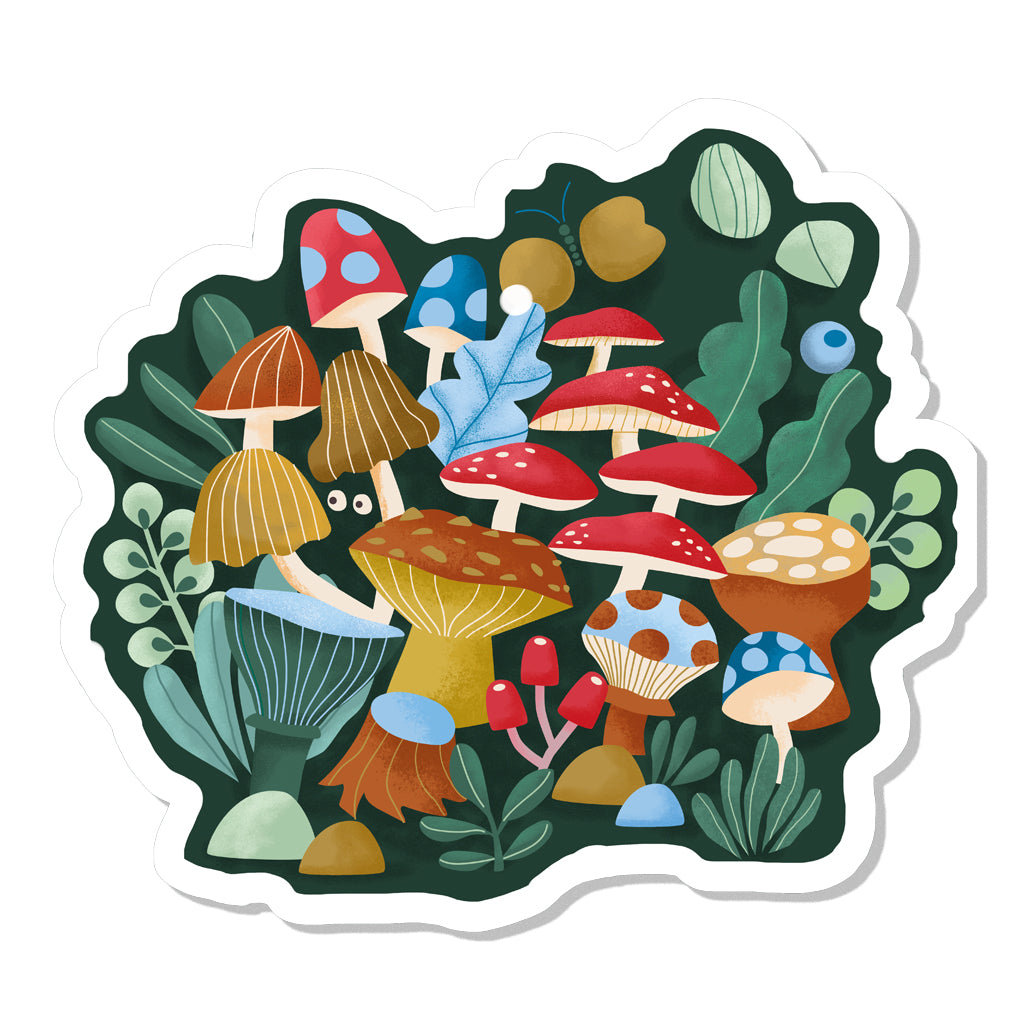 Sticker fungi – Wildme.cl