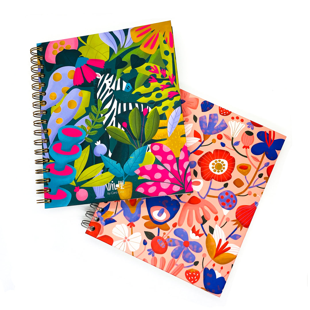 Set 2 libretas con líneas – Wildme.cl